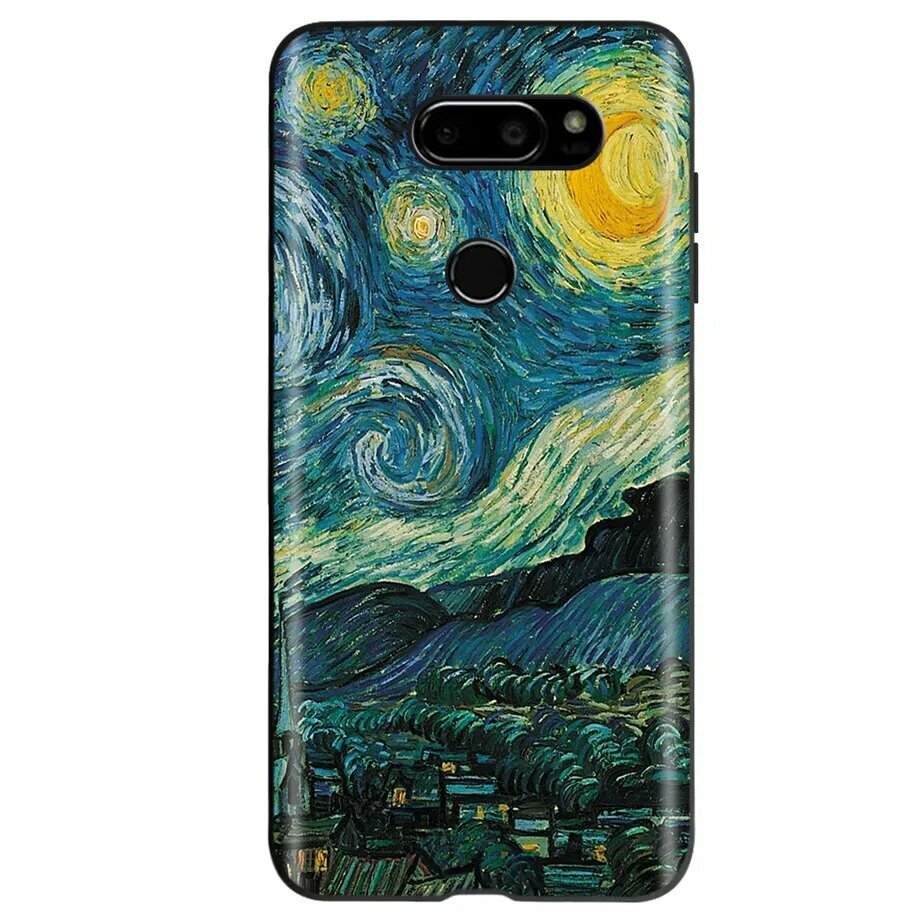 Чехол для LG V30 Plus "Звездная ночь" Case-C04