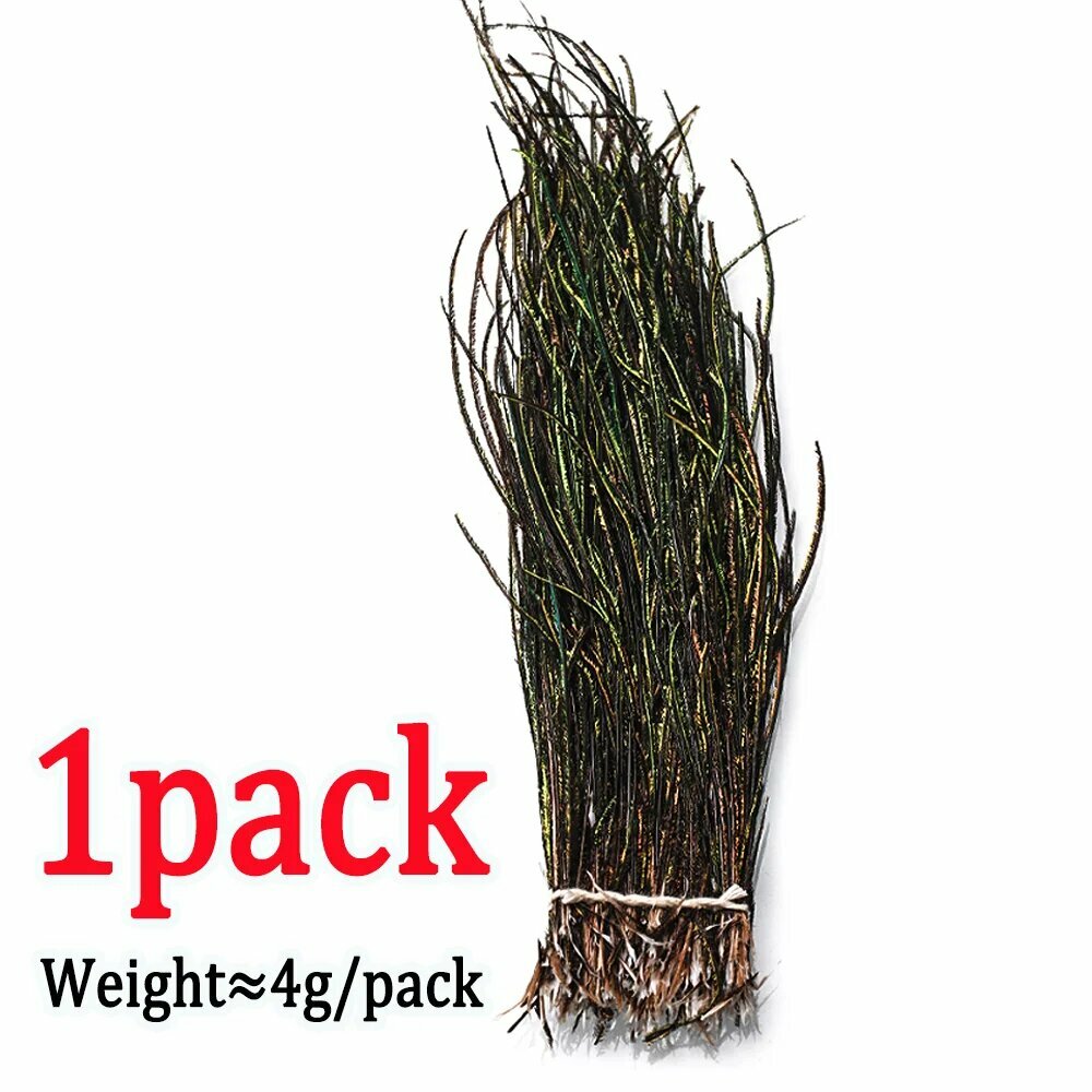 Натуральные перья павлина для вязания мух Vampfly