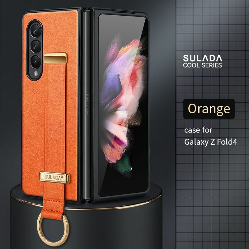 SULADA Роскошное ОПремиум коже чехол для Samsung Galaxy Z Fold 4 (Самсунг Галакси З Фолд 4)