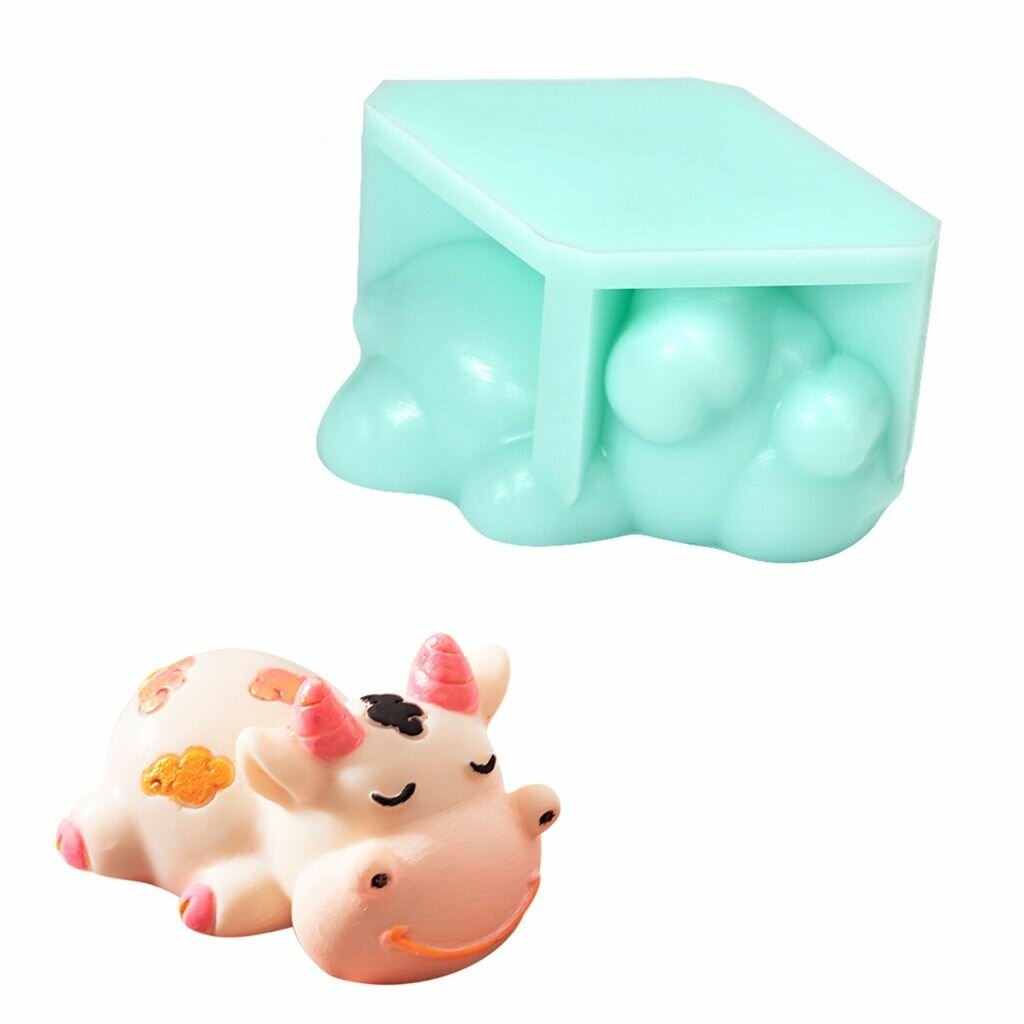 Форма для желатина с милыми животными, удобная форма для молочного желе и элегантного шоколадного торта