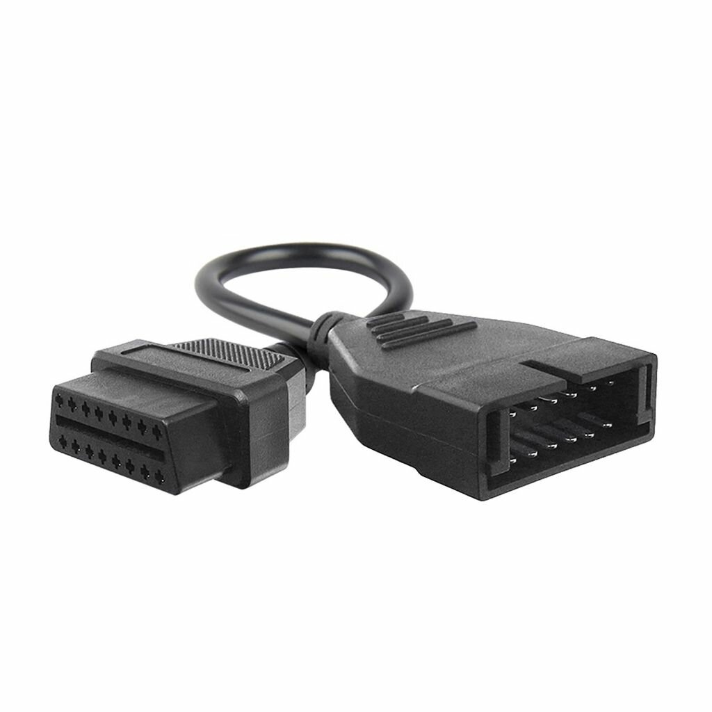 12pin to OBD1/OBD2 адаптер кабель простой разъем для диагностики автомобиля