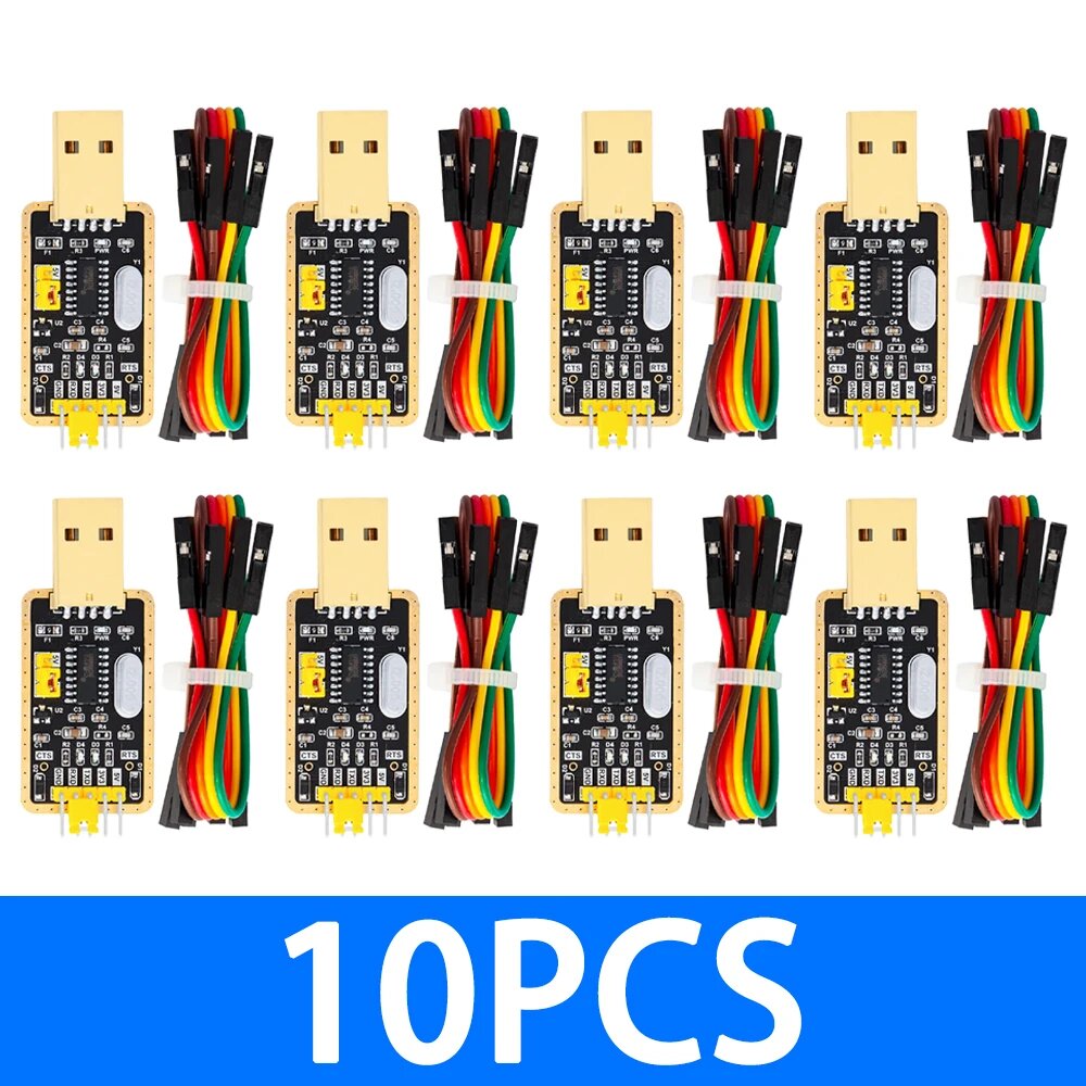 EGBO USB TTL конвертер CH340G ch340g yellow 10PCS