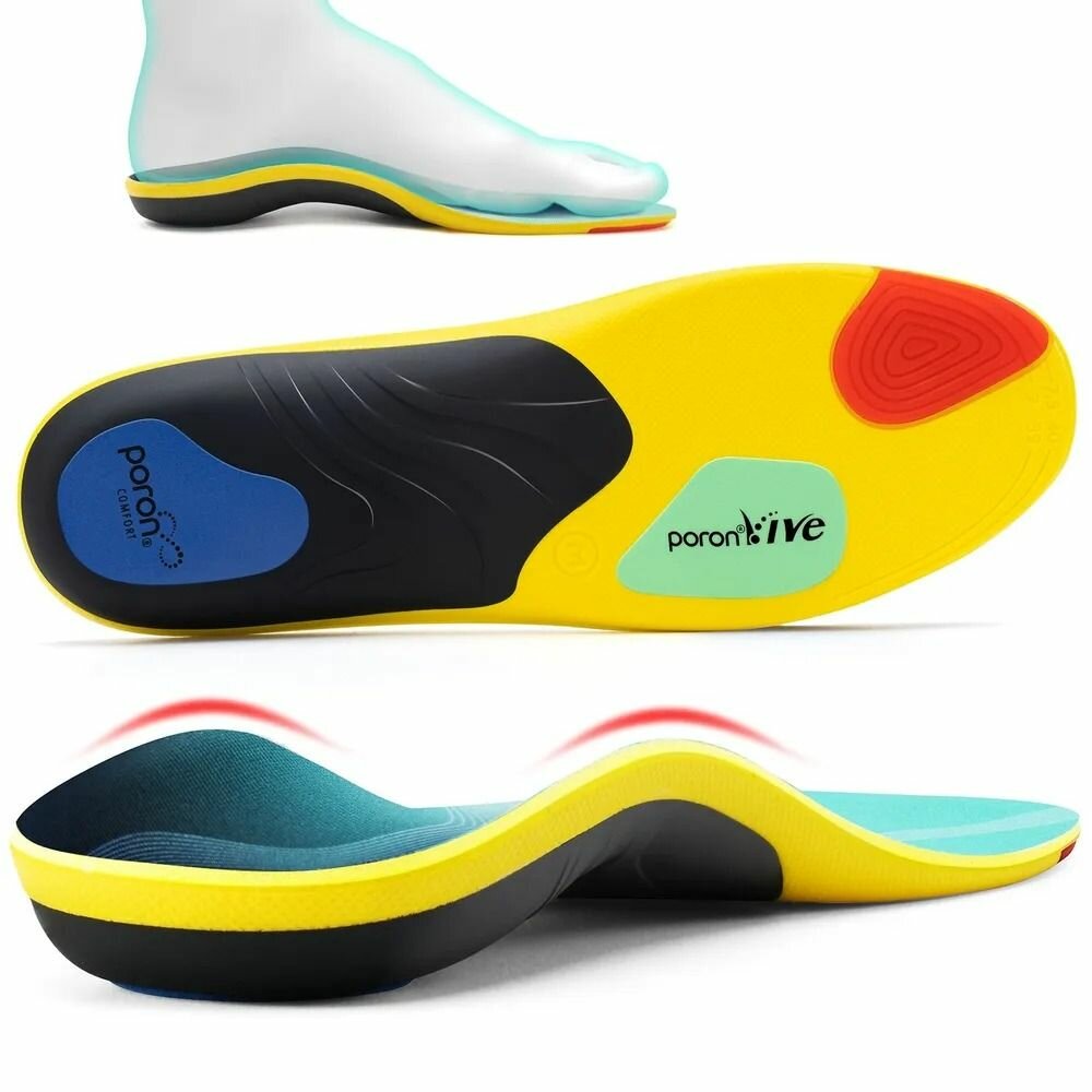 Стельки для обуви и кроссовок спортивные анатомические