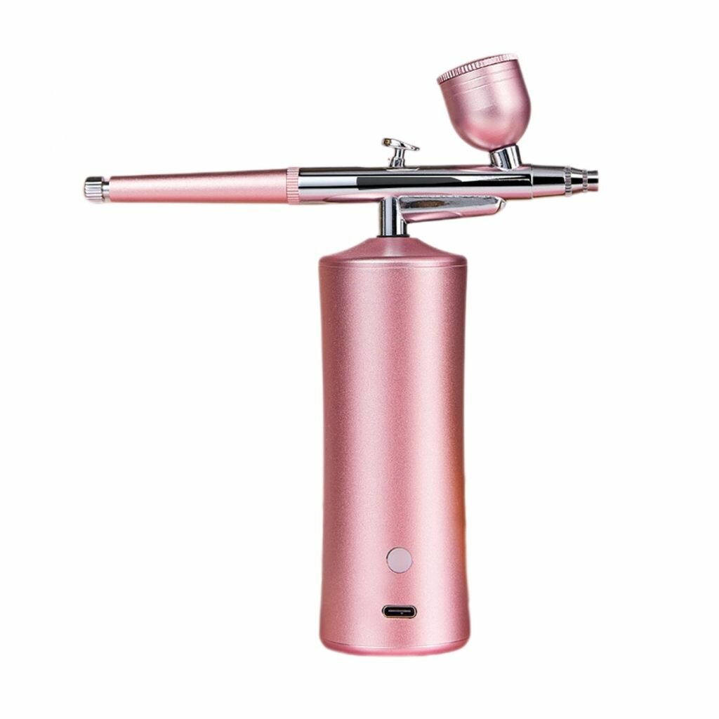 Набор беспроводного аэрографа с компрессором 360PAK, Розовый