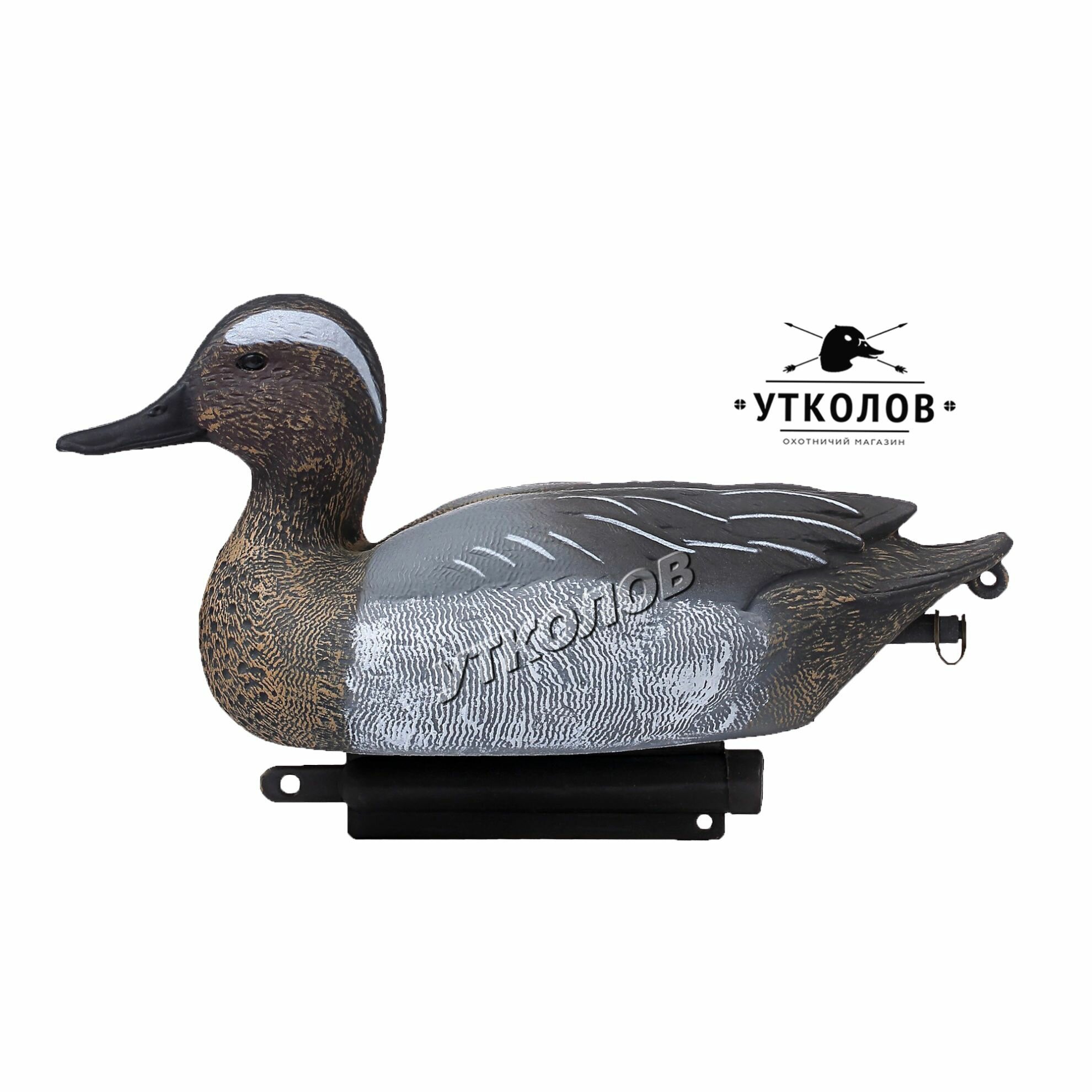 Чучело сминаемое утки "Чирок-трескунок селезень Softplast"
