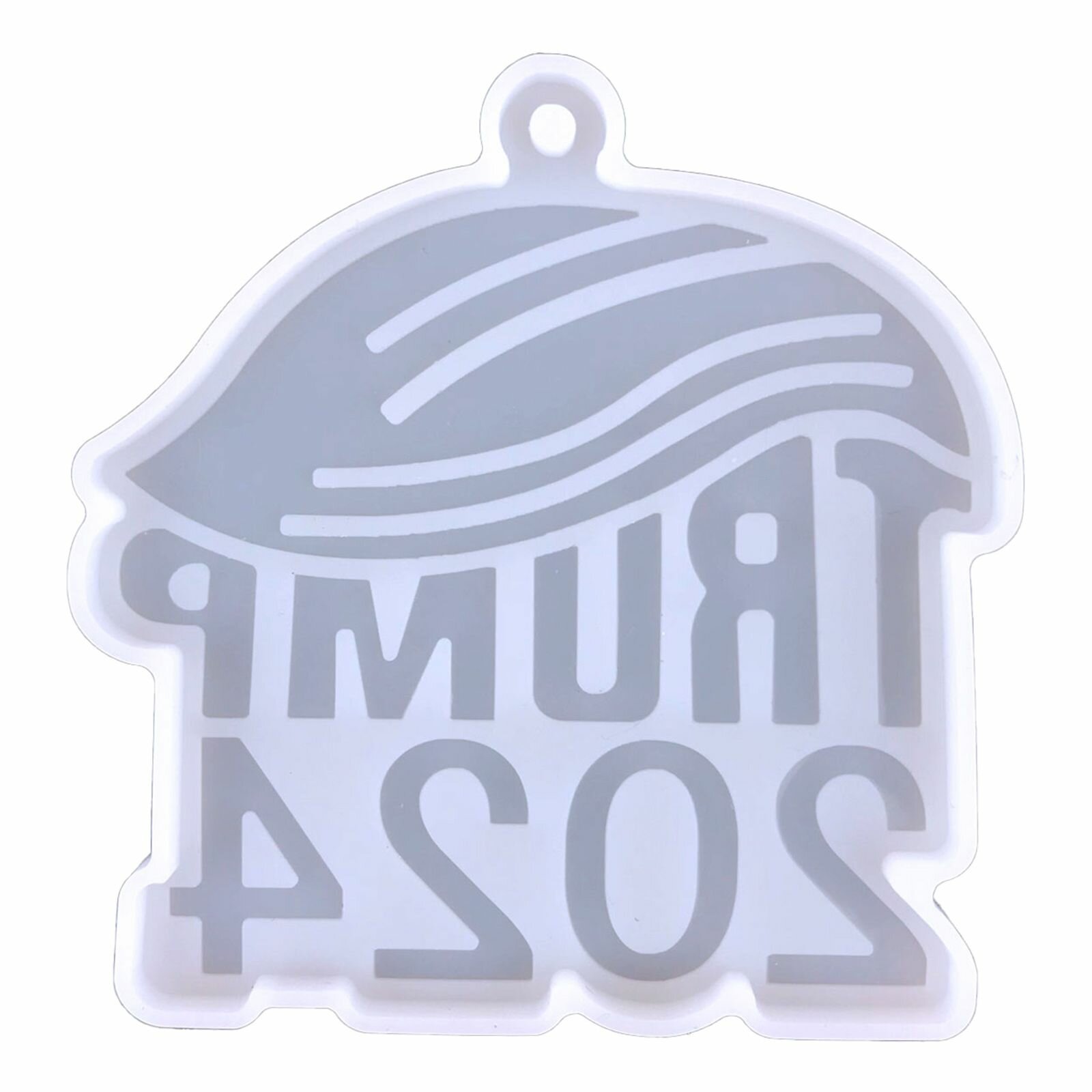 Эпоксидная Форма для подвески Брелка 2024-Прозрачная