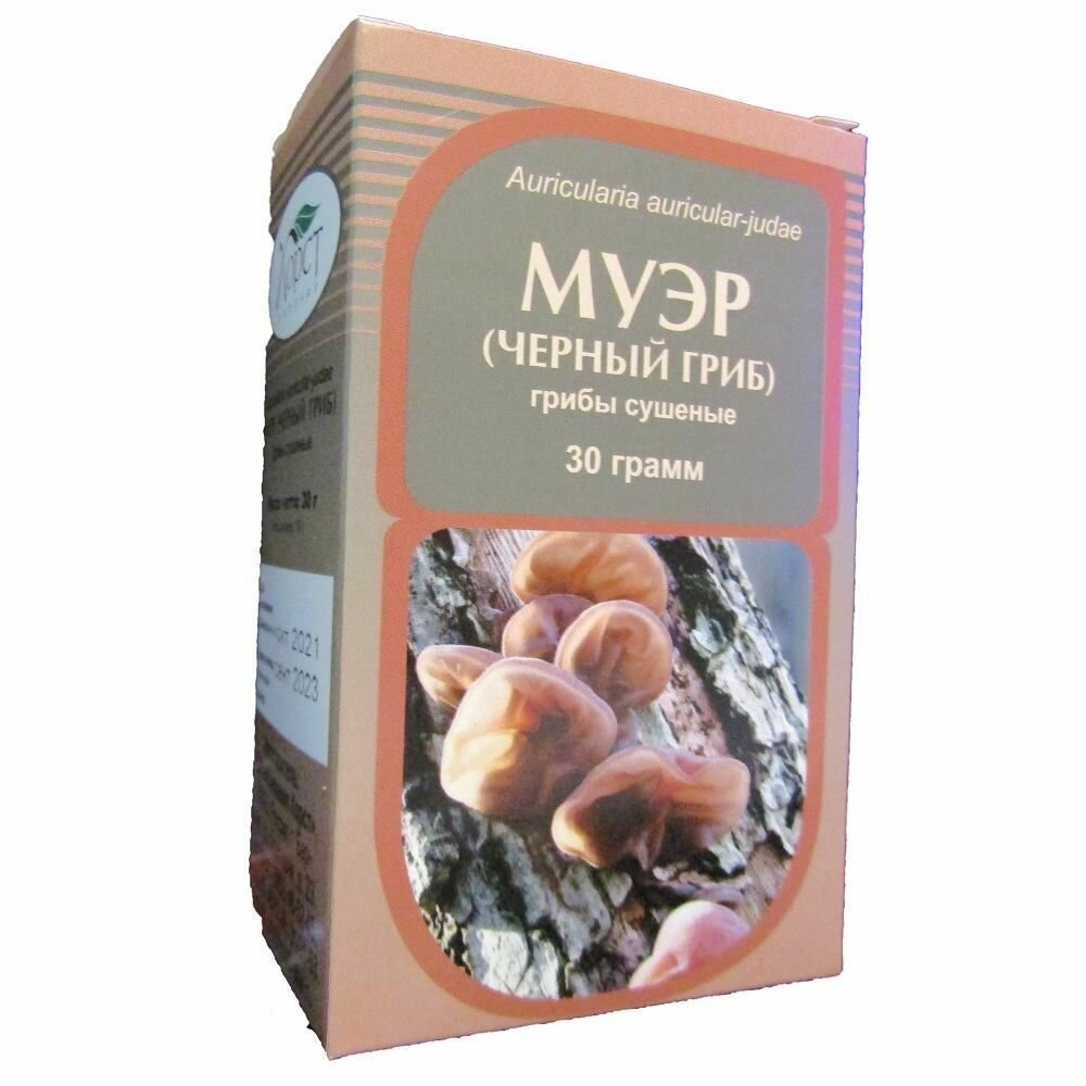 Муэр (черный гриб) 30 гр