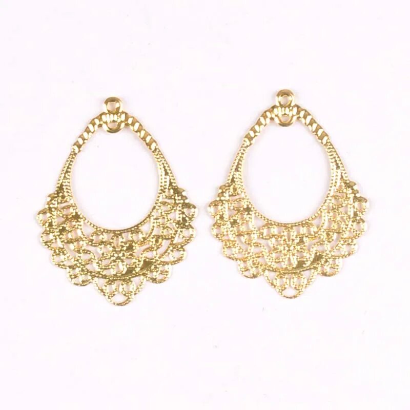 Заготовки для сережек, gold, YKL0748