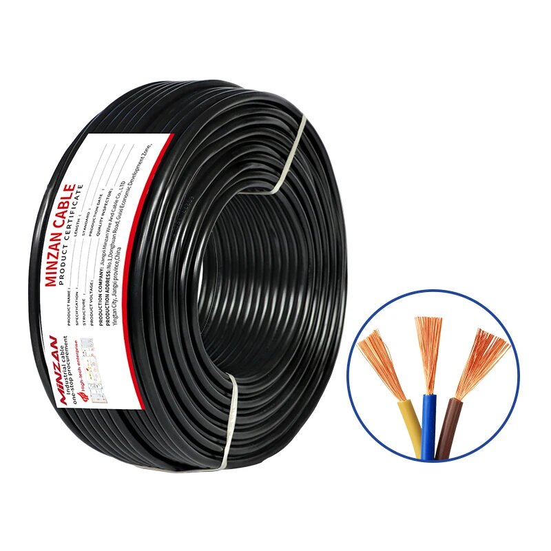 Электрический кабель RVV MiNZAN 2-7 жил 20-13 AWG 0.5mm 20 AWG, RVV 3core, 10m