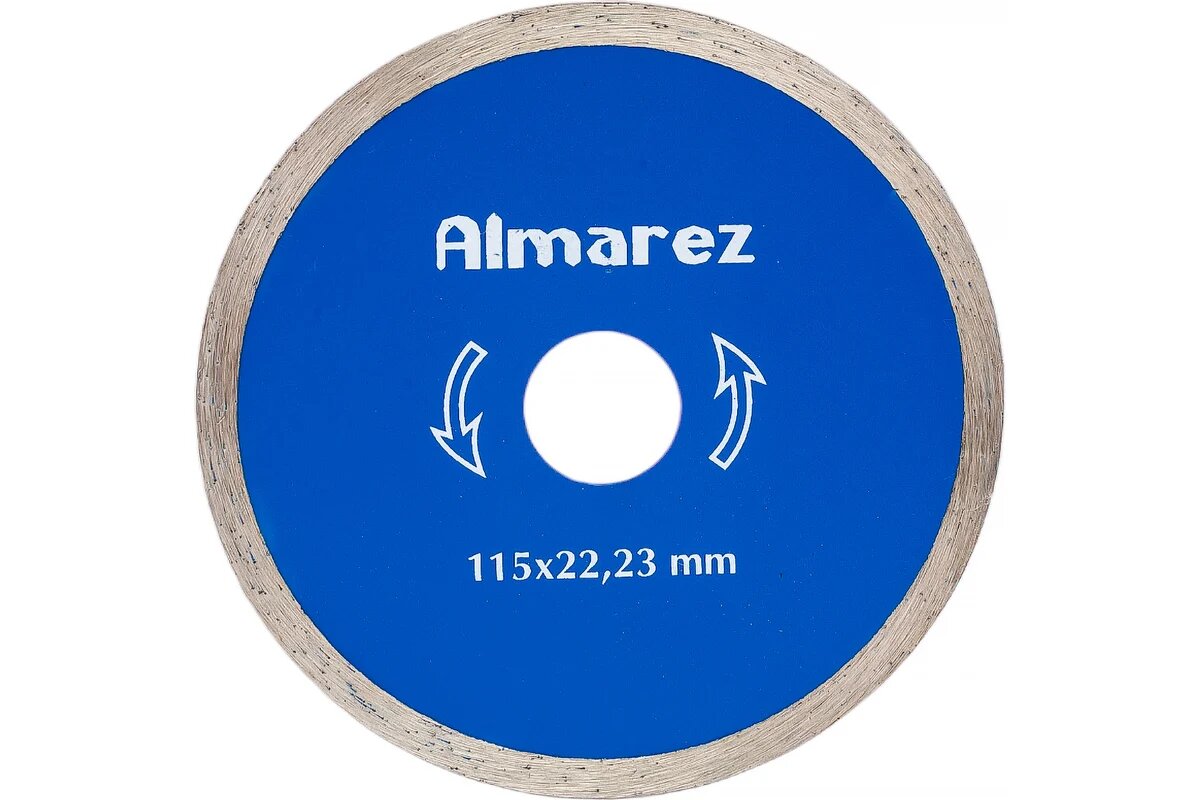 Диск отрезной алмазный для керамики 115×22.23 мм Almarez 302115 для резки кафельной плитки