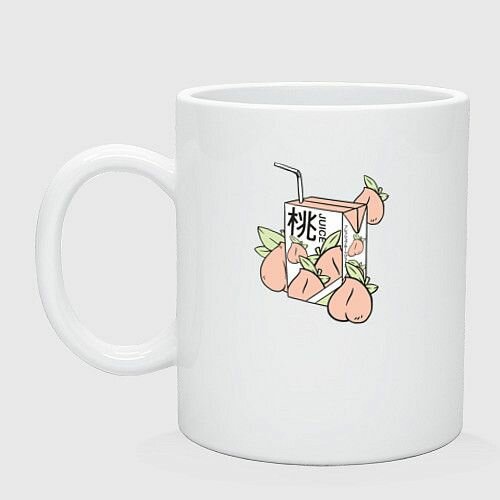 Персиковый Сок Керамическая кружка