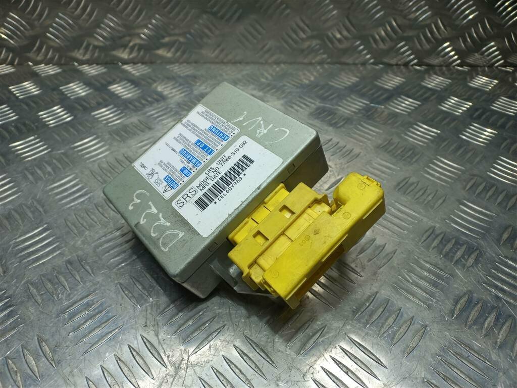 Блок управления SRS (AIR BAG) Б/У для HONDA CR-V I рестайлинг (1999—2001) 77960S10G92