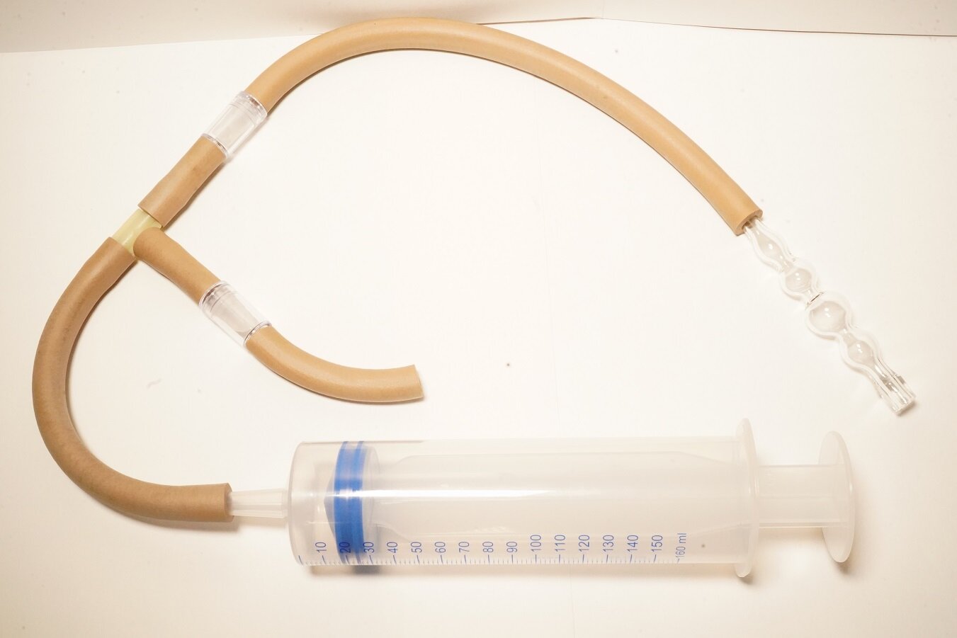 Ручной шприцевой вакуум-насос с обратными воздушными клапанами