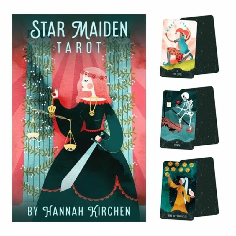 Карты US Games Systems Карты Таро "Star Maiden Tarot Cards" US Games / Звездная Дева Карты Таро