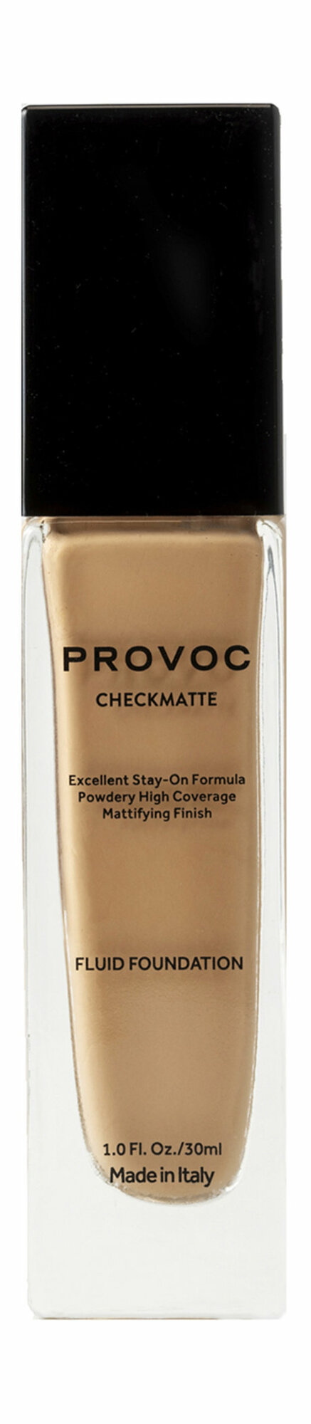 Provoc CheckMatte Foundation Тональная основа для нормальной и комбинированной кожи | 25 темно-бежевый 30мл