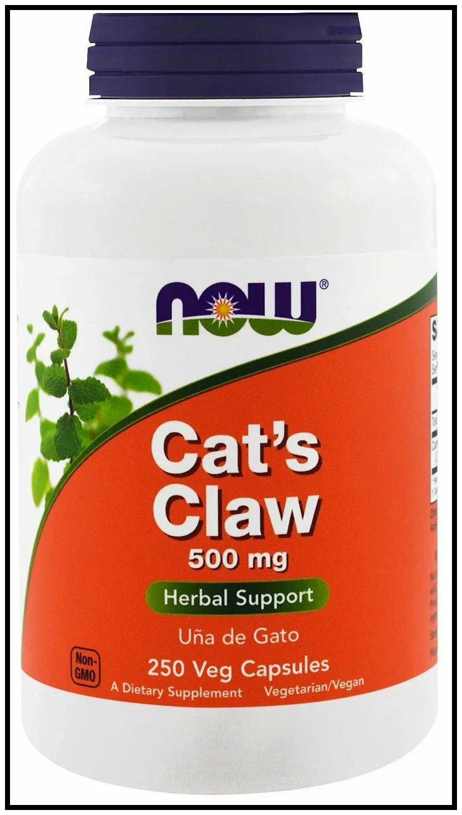 NOW Foods, Cat's Claw, Кошачий коготь в капсулах, 500 мг, 250 капсул