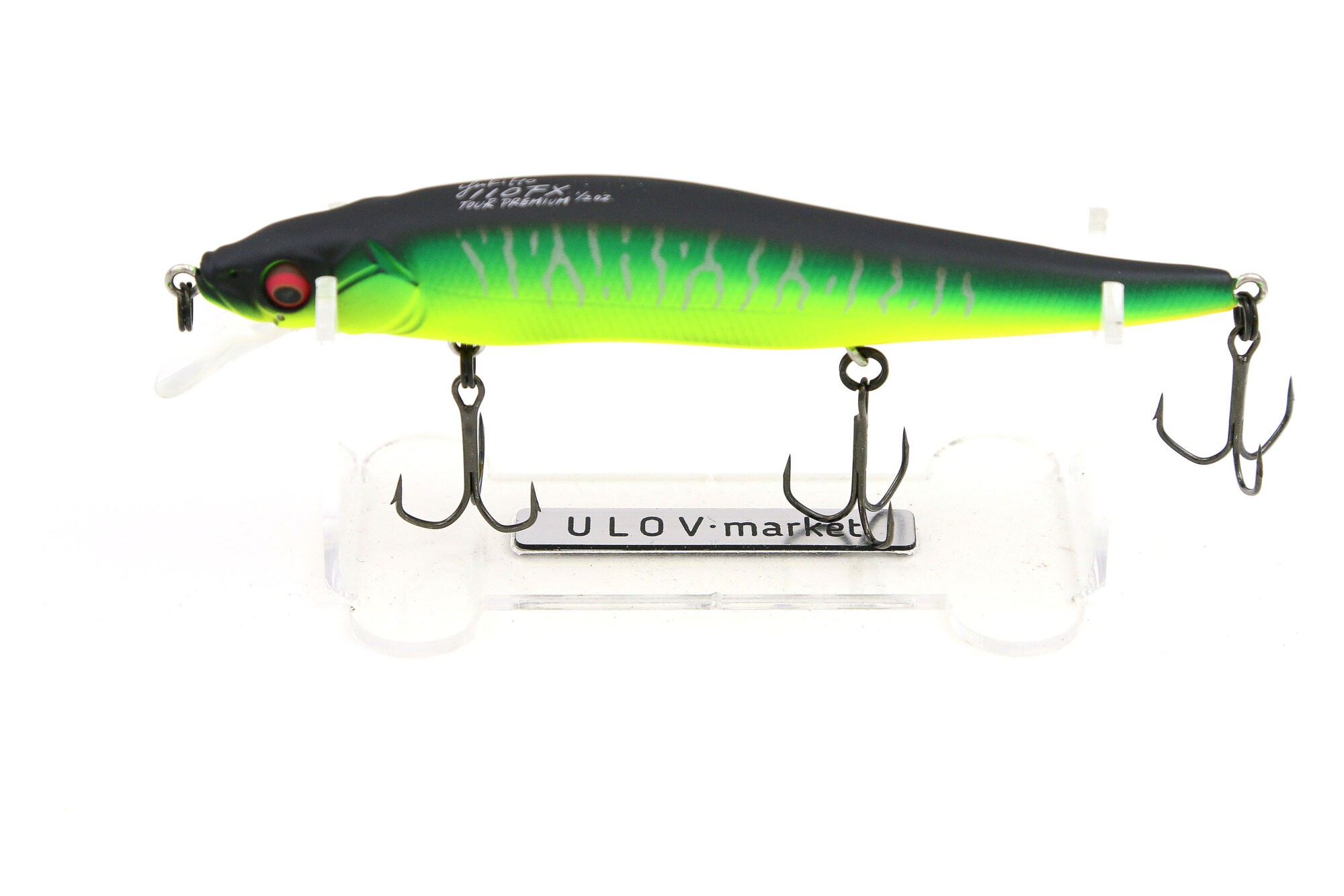 Воблер MEGABASS Vision Oneten FX Tour Premium Minnow 110SP 14.0г Загл.0.5-1.0м #Mat tiger