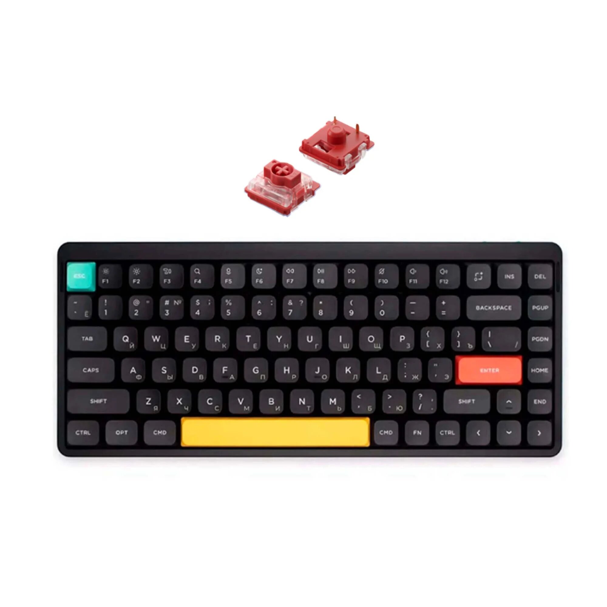 Клавиатура NuPhy Air75, механическая, RGB-подсветка, 84 клавиши