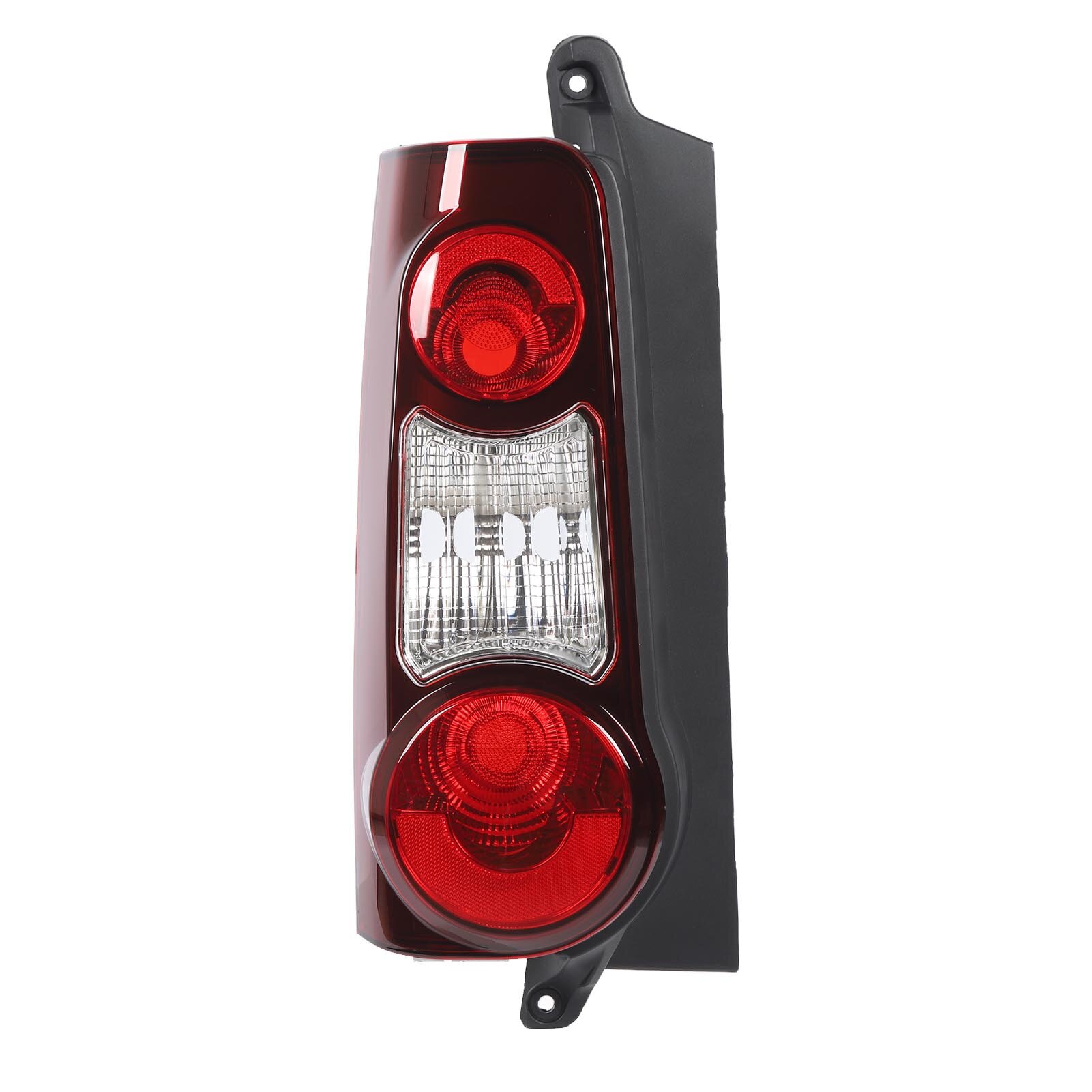 Фар задний левый 9677205580 для Citroen Berlingo Mk2 Van, Peugeot Partner 2012-2019, без ламп, функция: стоп-сигнал, задний ход, ходовой огонь, поворотник, материал ABS+металл, 1 шт.