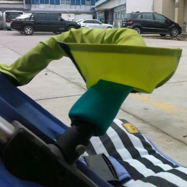 Чехол на подлокотник детской коляски из ткани Оксфорд 600D, простой в установке, мягкий и дышащий, водостойкий для путешествий и использования на открытом воздухе