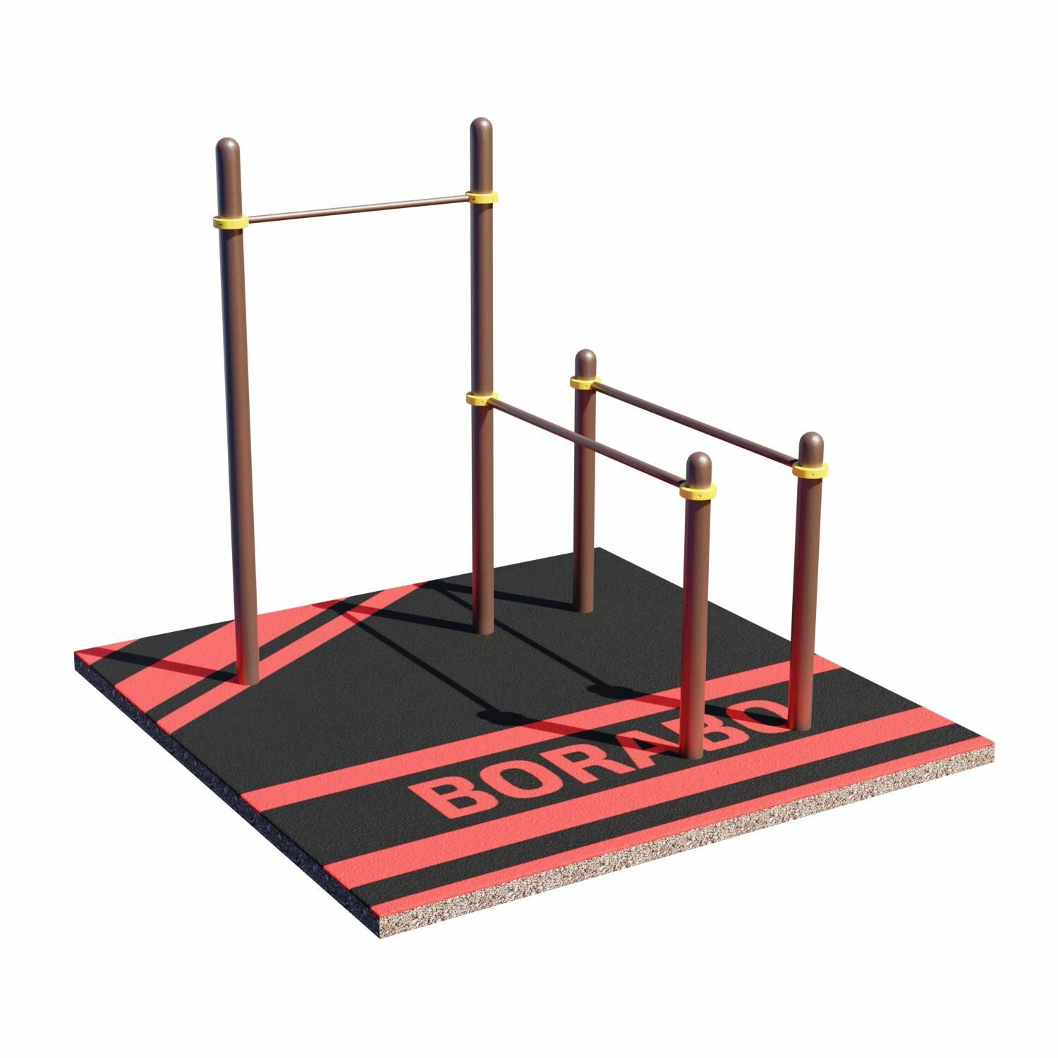 Турник и брусья для улицы, на дачу BW-71