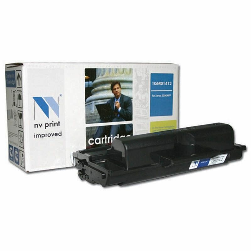 Картридж для лазерных принтеров NV Print черный для Xerox 3300 MFP/X 8000 страниц (NV-106R01412)