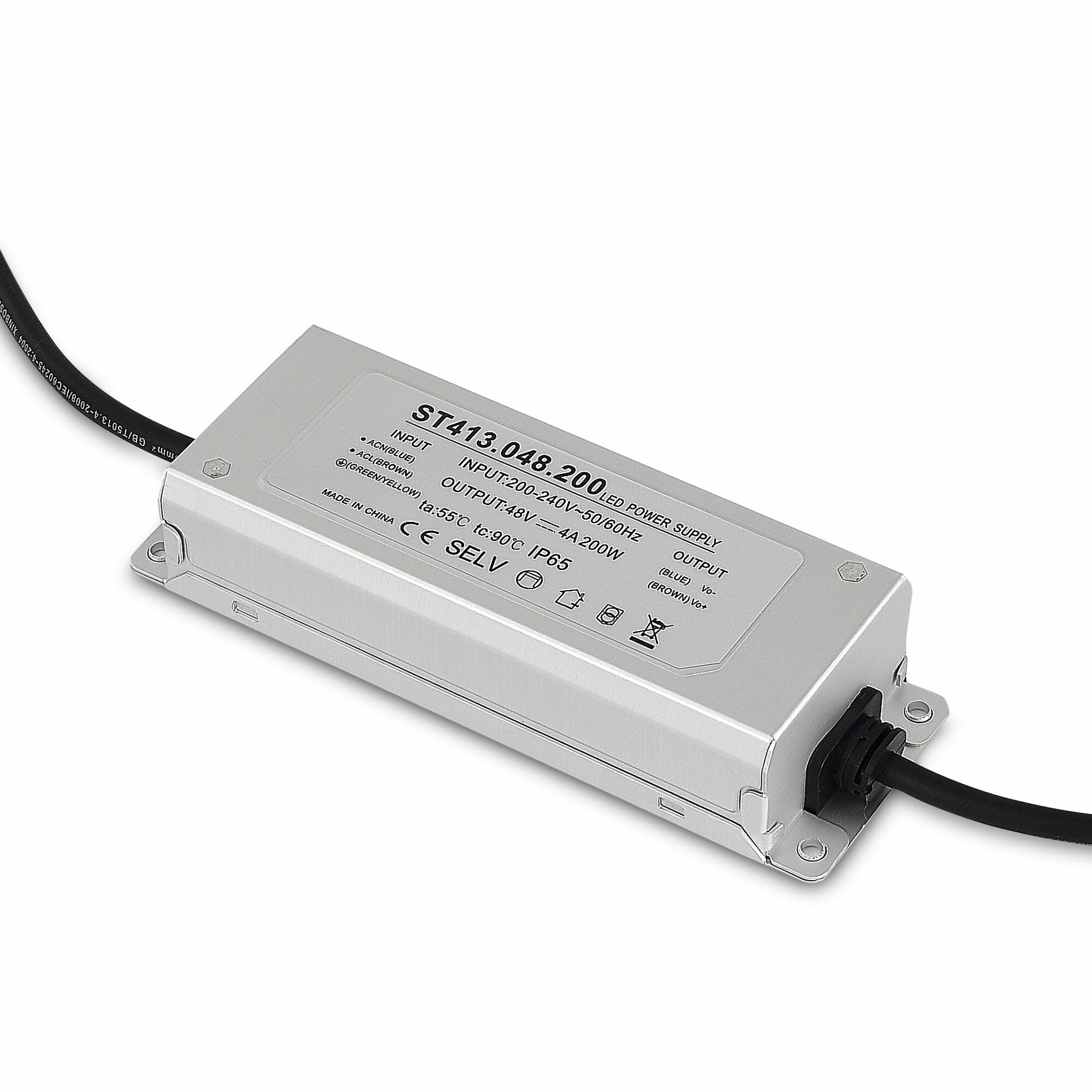 Блок питания ST Luce "BAND" ST413.048.200, металлический корпус, IP65