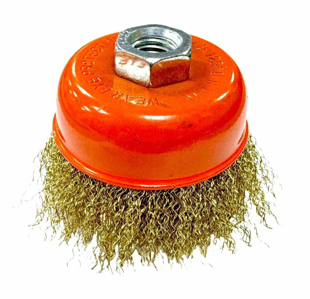 Щётка чашечная для УШМ, 75мм, латунированная сталь Sturm 5240102