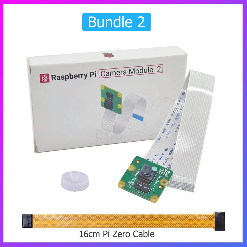 Камера Raspberry Pi 4 V2 IMX219 8МП SZCLX серый