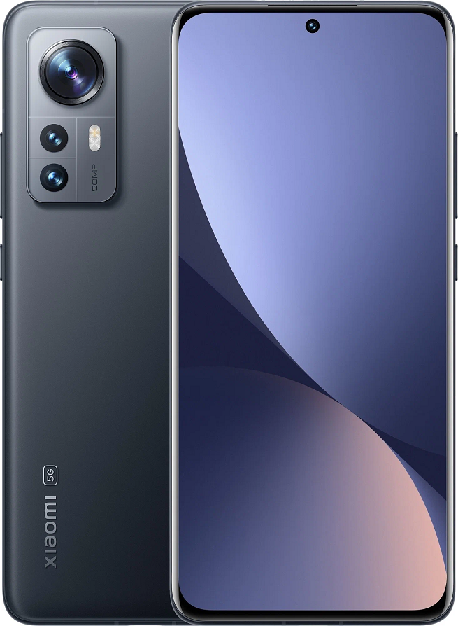 Смартфон Xiaomi 12 8/256 ГБ Global, NFC, Dual nano SIM, серый графит