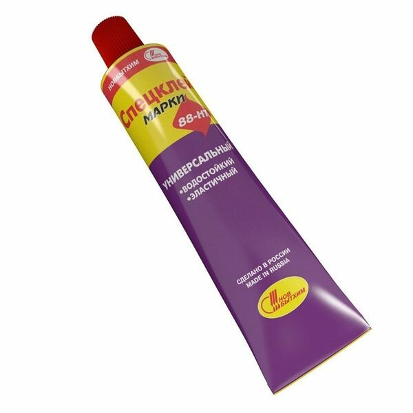 Клей универсальный каучуковый Новбытхим Спецклей 88-НТ 125 мл.