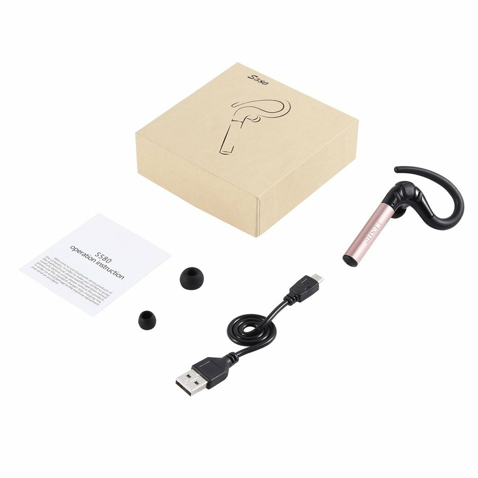 Leshp Беспроводные наушники HD стерео наушники Handsfree автомобильные наушники розовые