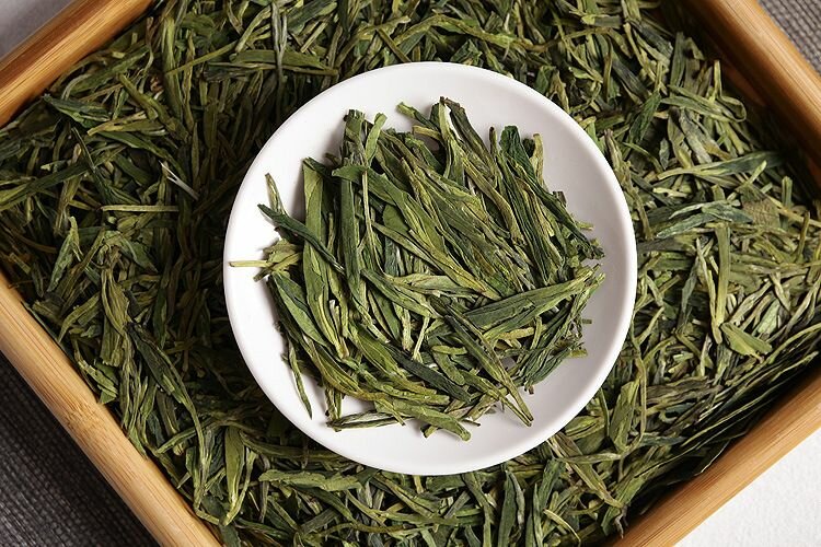 Чай китайский зеленый Лун Цзин / Колодец дракона, 125 грамм