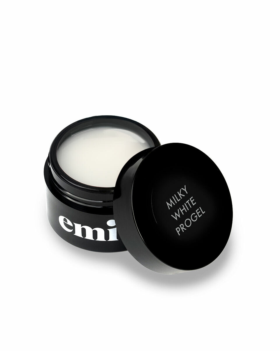 Гель для моделирования ногтей emi, Milky White ProGel, 15 г подходит для работы во всех техниках