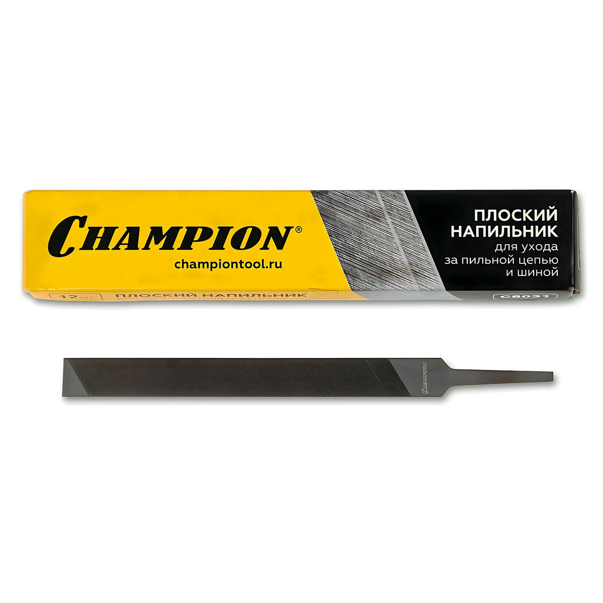 Напильник плоский (1 шт.) CHAMPION C8031-1