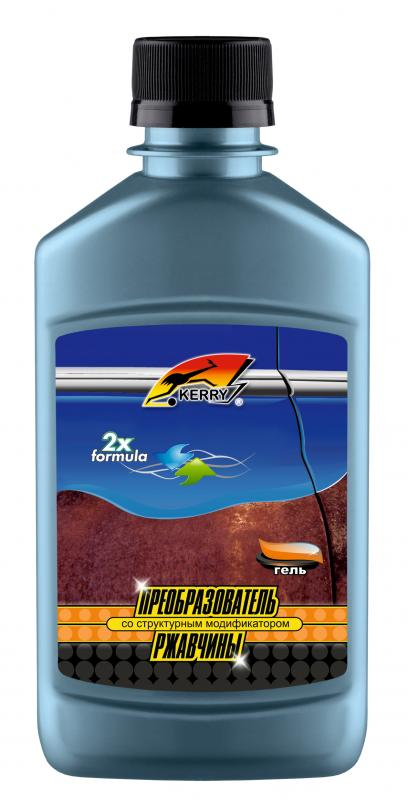 Преобразователь ржавчины KERRY KR-240 со структурным модификатором (250мл)