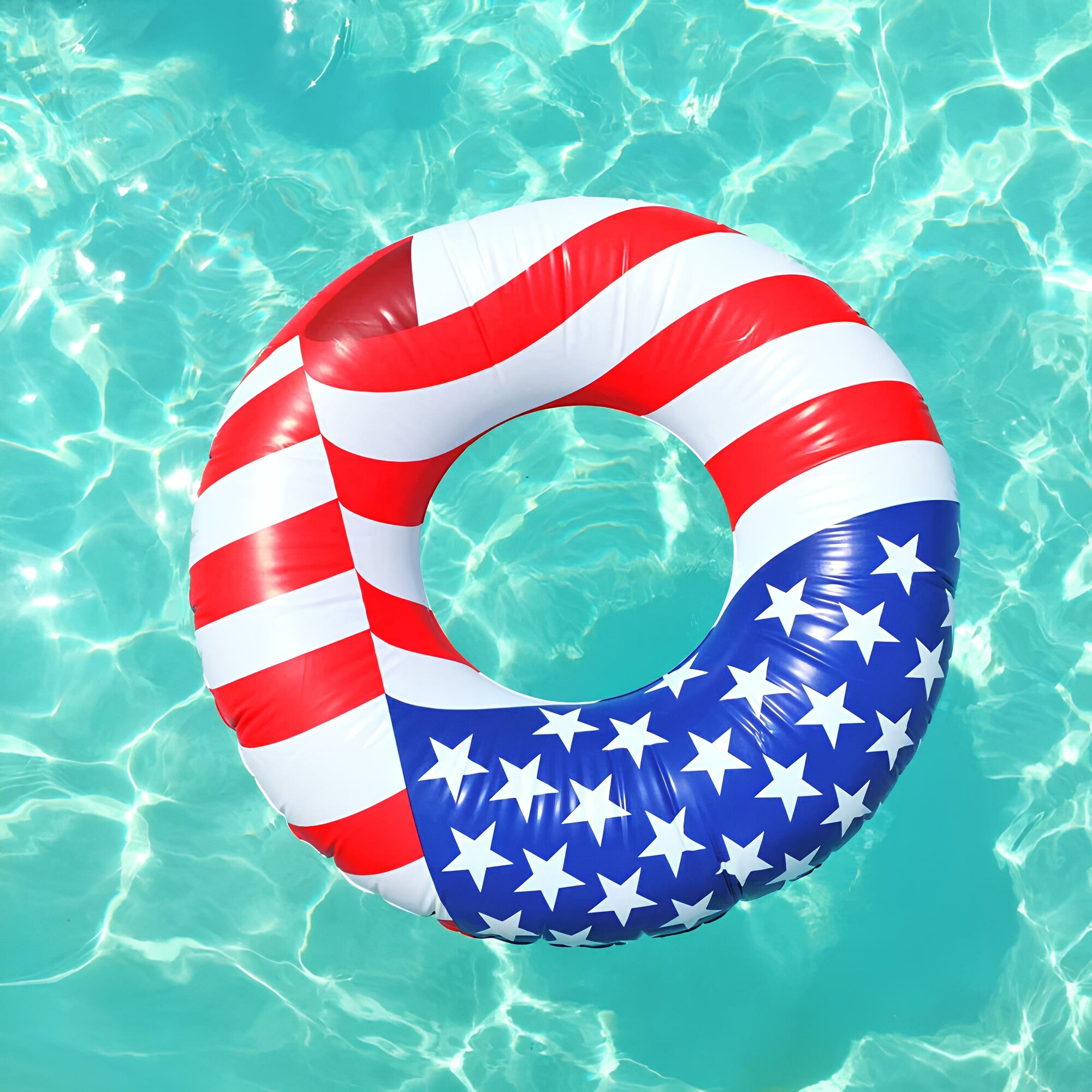 Плавательный круг флаг США/USA