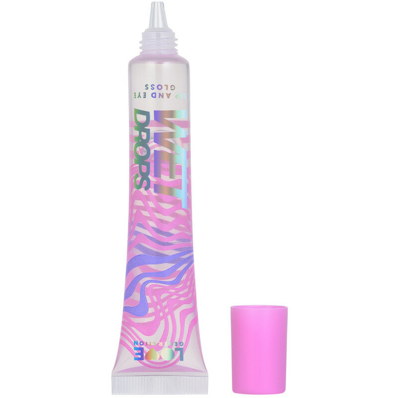 Блеск для век и губ Love Generation "Wet Drops", тон 01, прозрачный, 12 мл