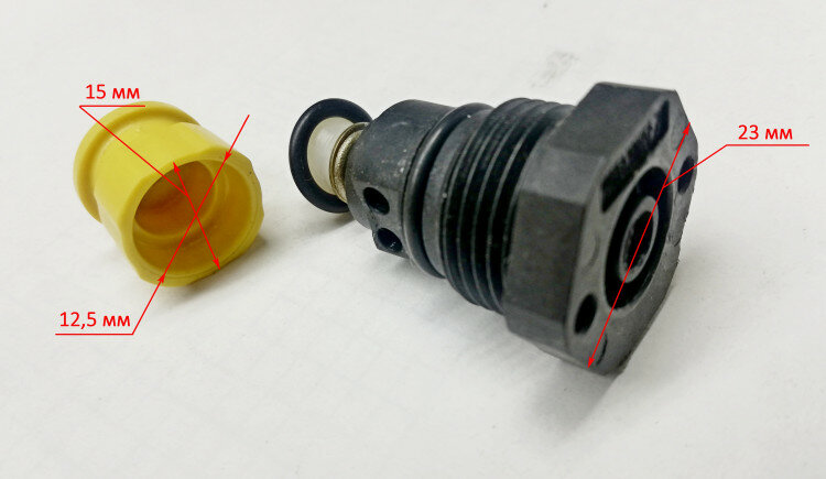 Перепускной клапан в сборе 61/64/423 для М2000-А(МР-29-36) SAN 61/64/423