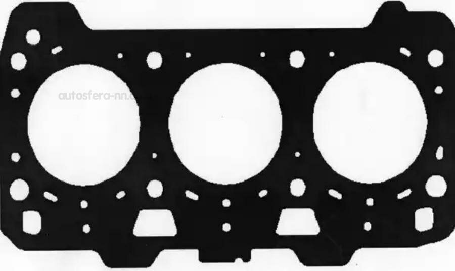 GLASER H8004400 Прокладка ГБЦ Citroen, Peugeot, Renault 3.0 V6 96-, Lh