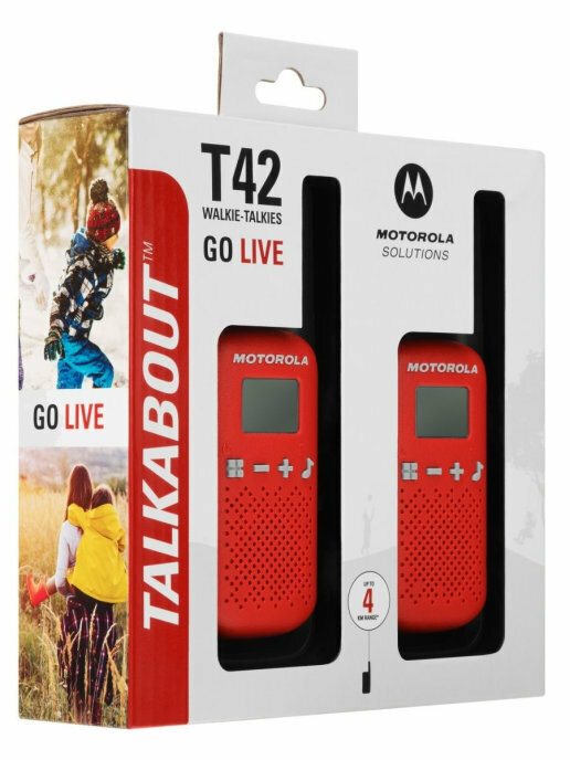 Комплект из двух раций Motorola Talkabout T42