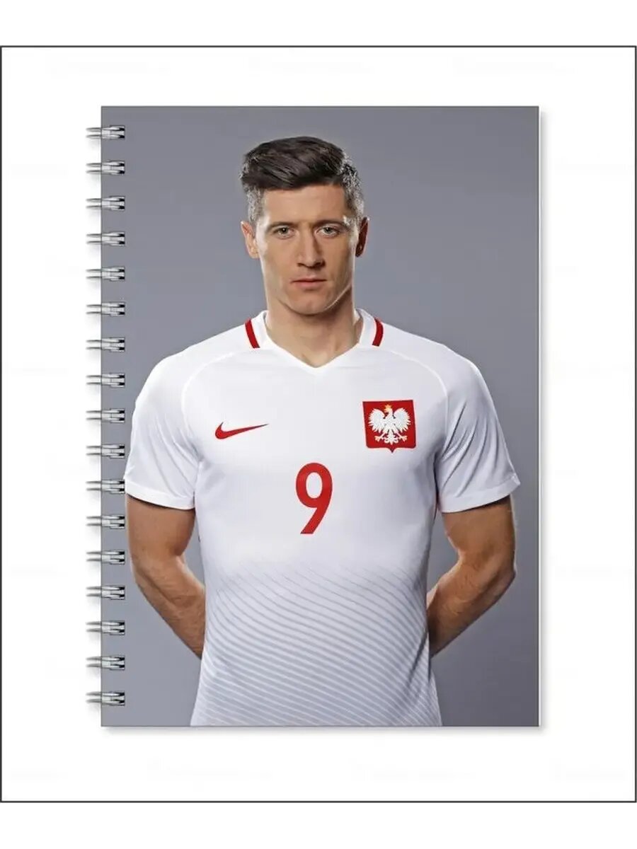 Тетрадь Роберт Левандовский, Robert Lewandowski №5, А5