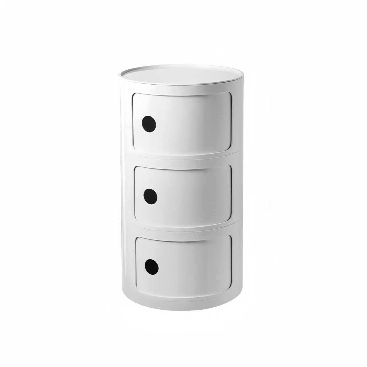 Тумба прикроватная, напольная, 3 ящика, ABS-пластик, 32см x 30см x 58см