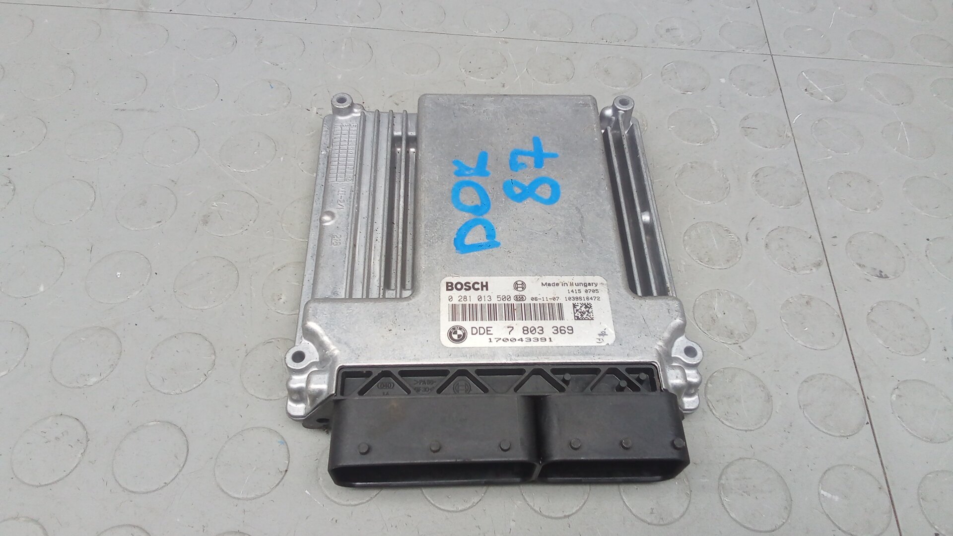 Блок управления двс BMW 5 E60/E61, Номер 7803369