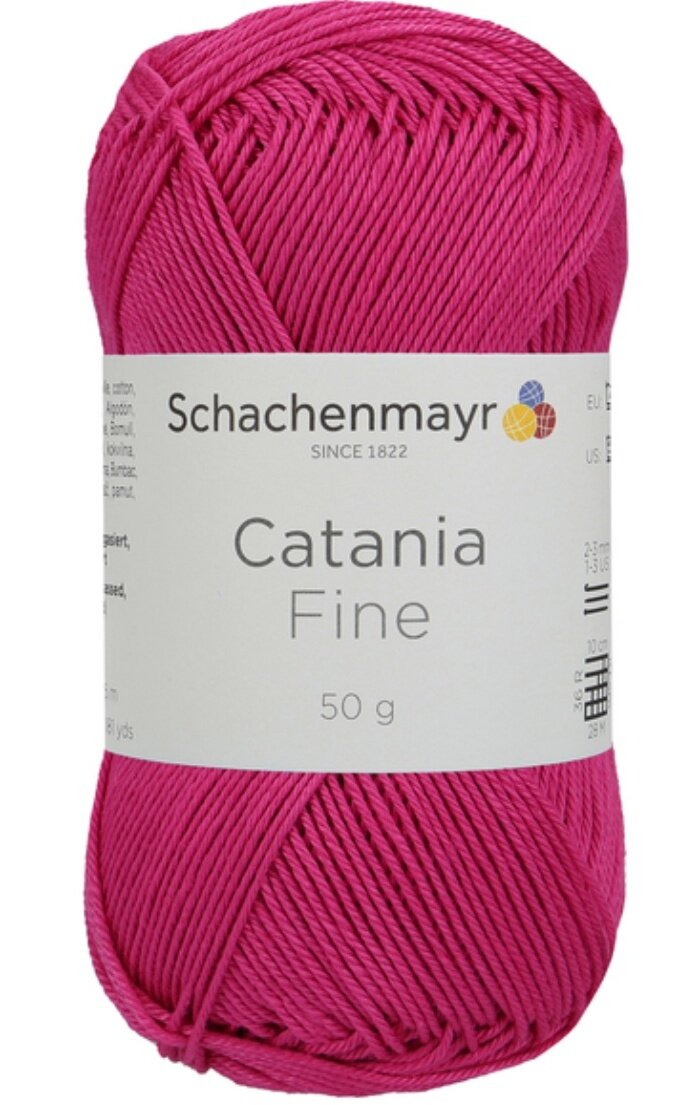 Catania Fine /Катания Файн/ пряжа Schachenmayr Originals, MEZ, 9807300 (01021, *, cyclam (цикламен), розовый)