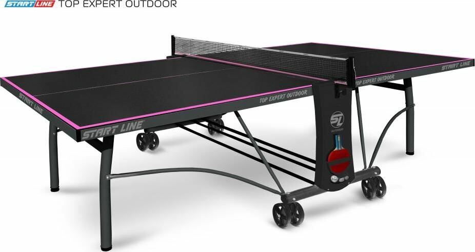 Стол теннисный START LINE Top Expert 6 Всепогодный Black