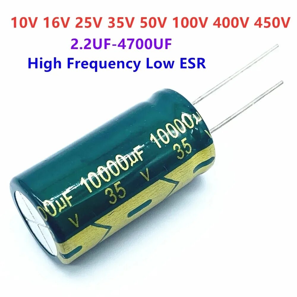 Высокочастотный алюминиевый конденсатор 22-4700 мкФ 63V470UF 5PCS