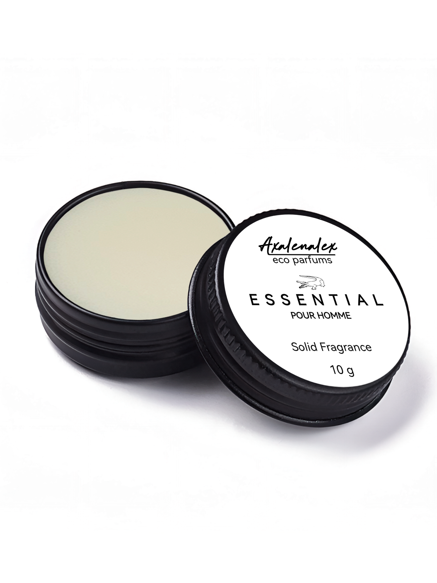 Твердые духи AXALENALEX мужские, аромат Essential pour homme, свежие, цитрусовые, 10 г