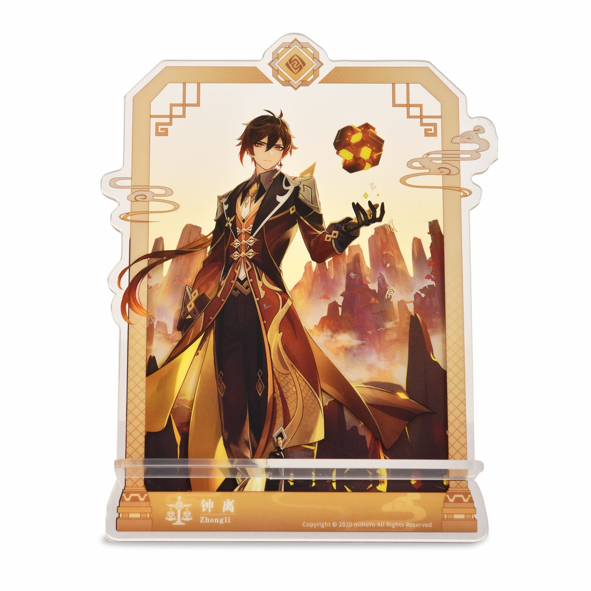 Акриловая подставка Character Themed Acrylic Phone Stand Vago Mundo Zhongli 6974096534173