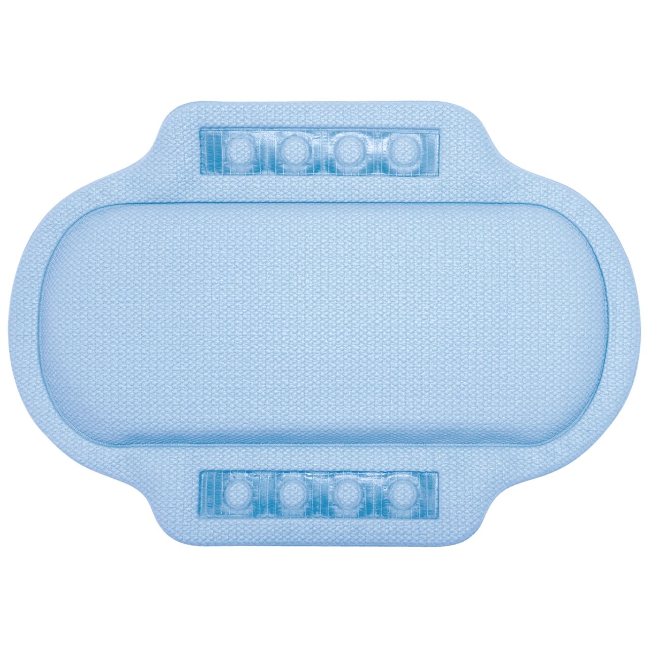 Спа Подушка для ванны с присосками 25х37 см небесно-голубая комфорт и поддержка